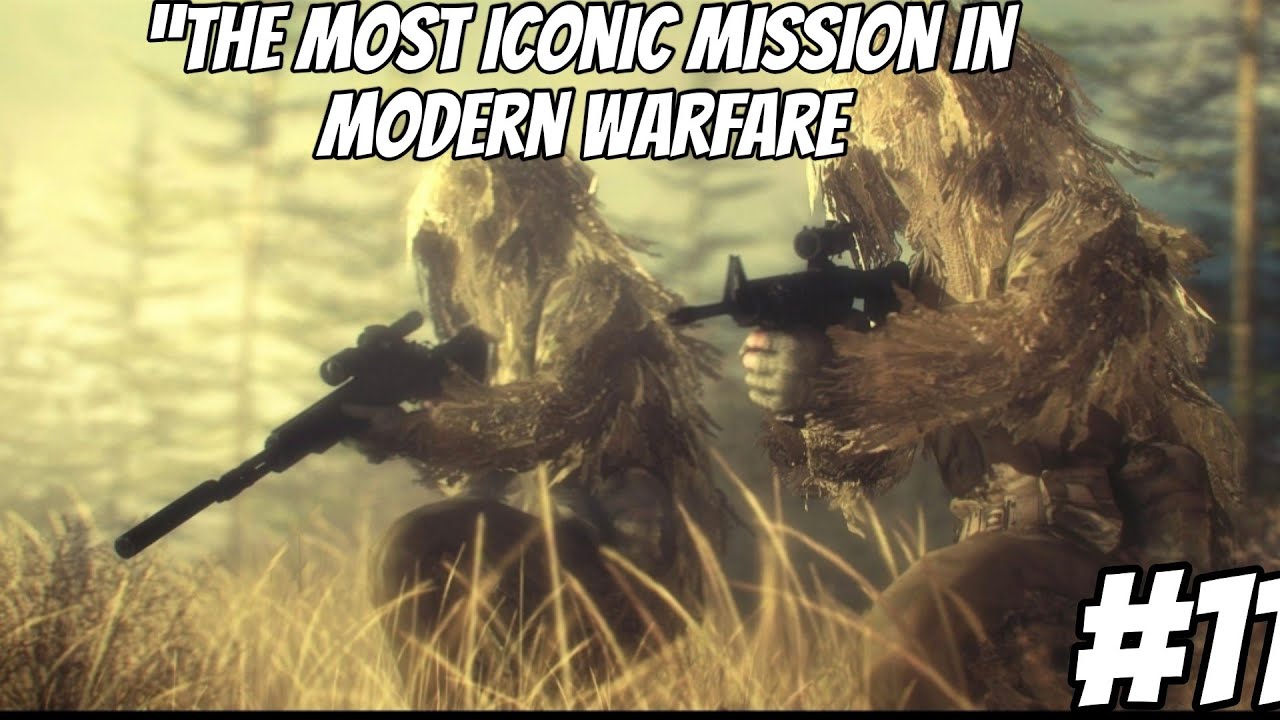 The Most Iconic Mission in Modern Warfare - YouTube