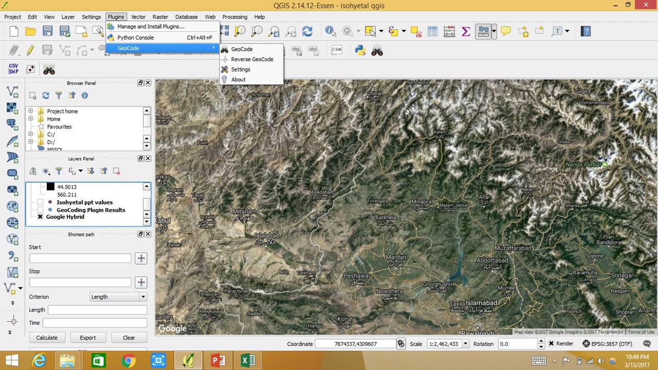 How to Calculate Areal Precipitation using Isohyetal method in GIS ...