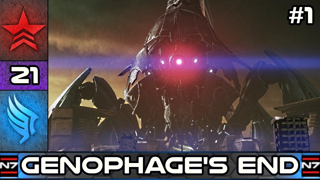 Mass Effect 3: Curing the Genophage #1 - Paragon Story Walkthrough #21 ...
