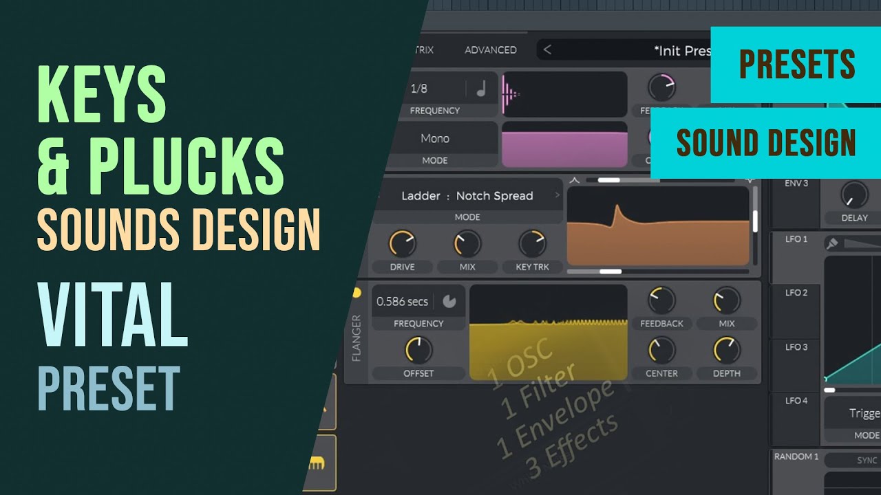 Keys & Plucks Sounds Design with Vital Factory Wavetables | Vital ...