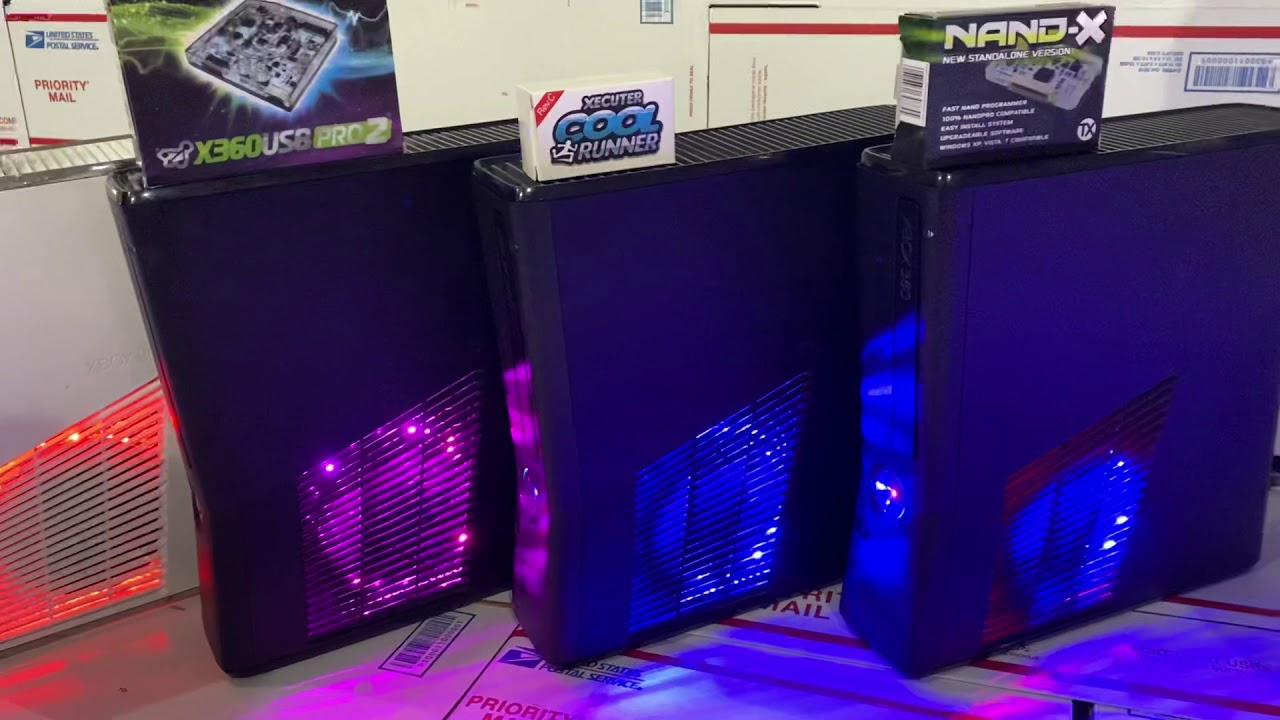 CUSTOM RGH XBOX 360 (Aquaticmodshop) - YouTube