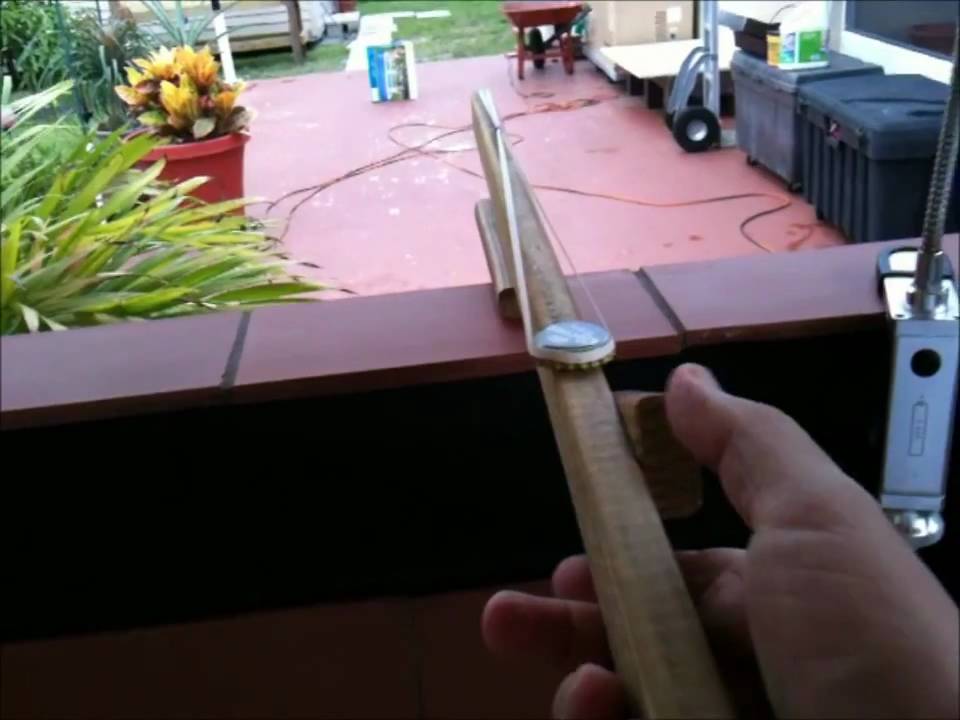 Beer cap shooter - YouTube