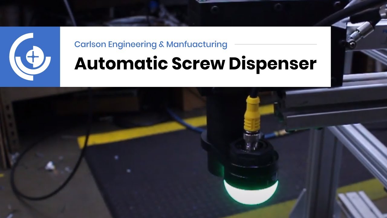 Automatic Screw Dispenser Demonstration - YouTube