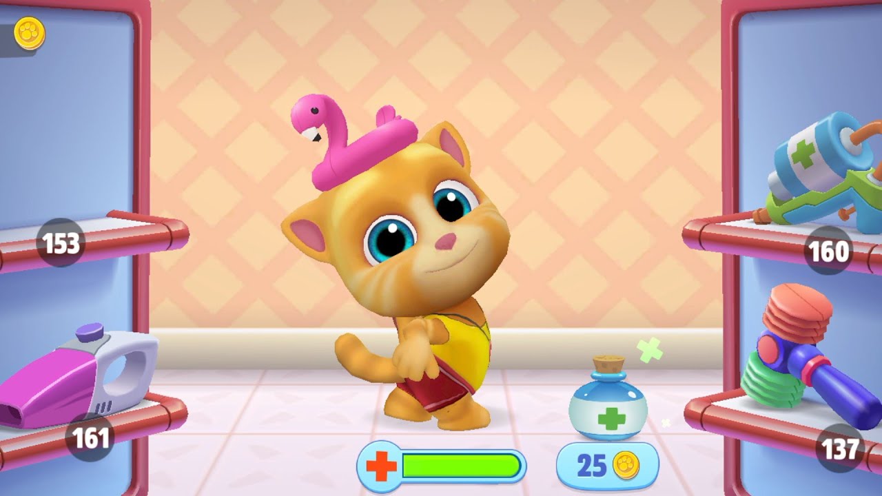 My talking tom and friends ! My talking angela vs tom team ! unlocked ...