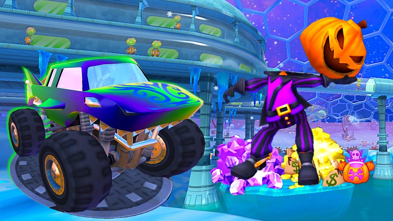 Halloween Races Tournament! Mr. Happy & Chomper⚡Beach Buggy Racing 2 ...