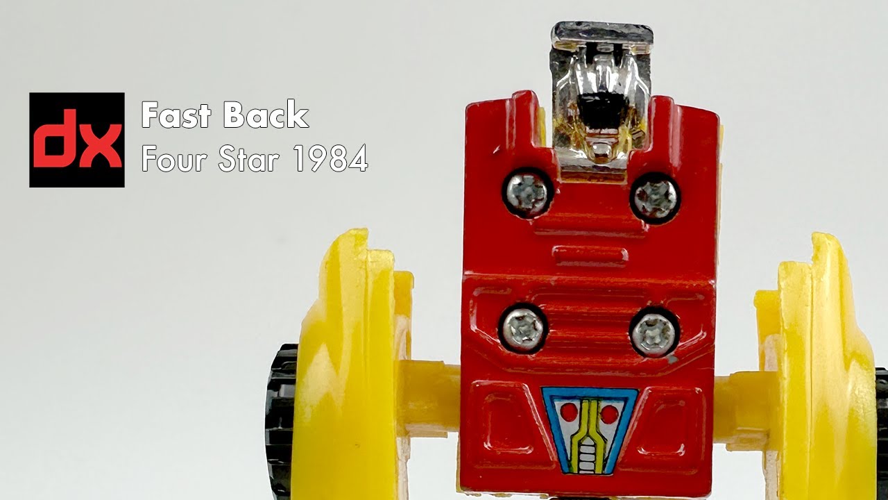 Four Star Transistor Robots Fast Back Transformer - CollectionDX - YouTube
