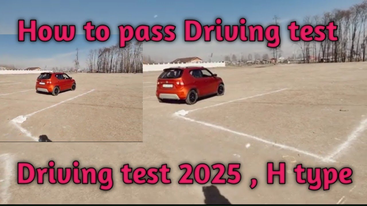 driving test arto sopore || H type driving test || driving test 2025 ...