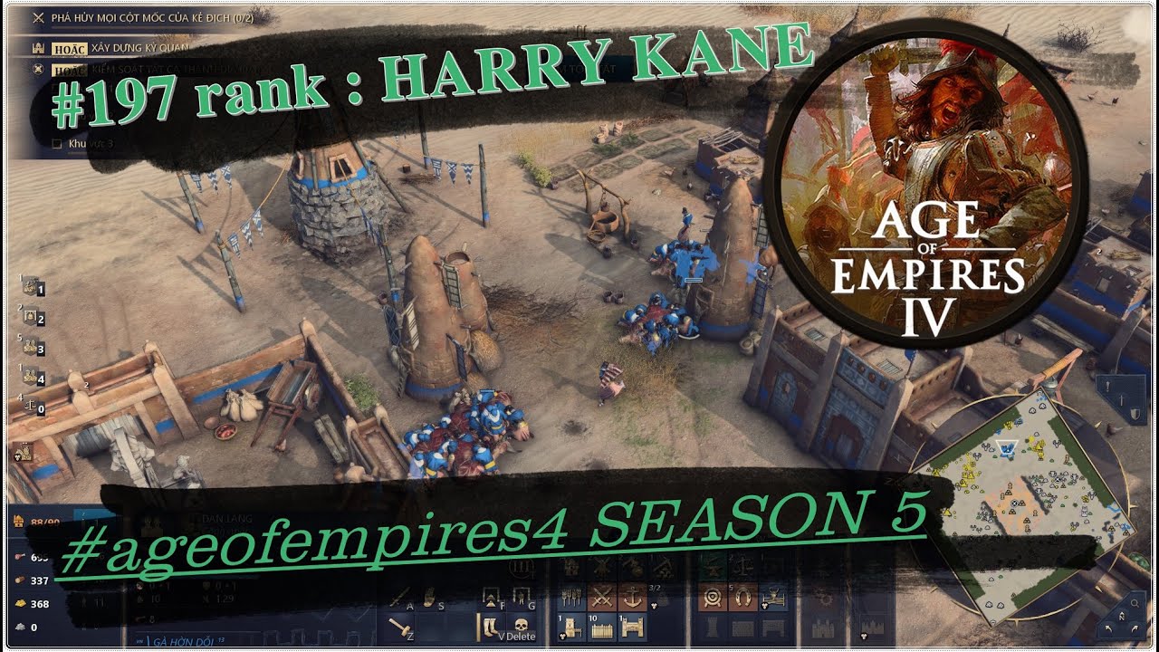 #ageofempires4 AOE4 SEASON5 : CHAP 197 HARRY KANE | Age Of Empires Ⅳ ...
