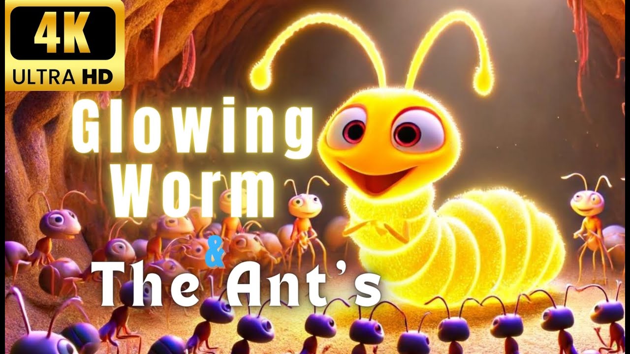 The Ant and the Glow Worm | English Kids Story | Short Story ...