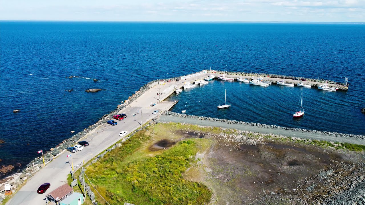 Petit-Rocher Pier and Beach NB - YouTube