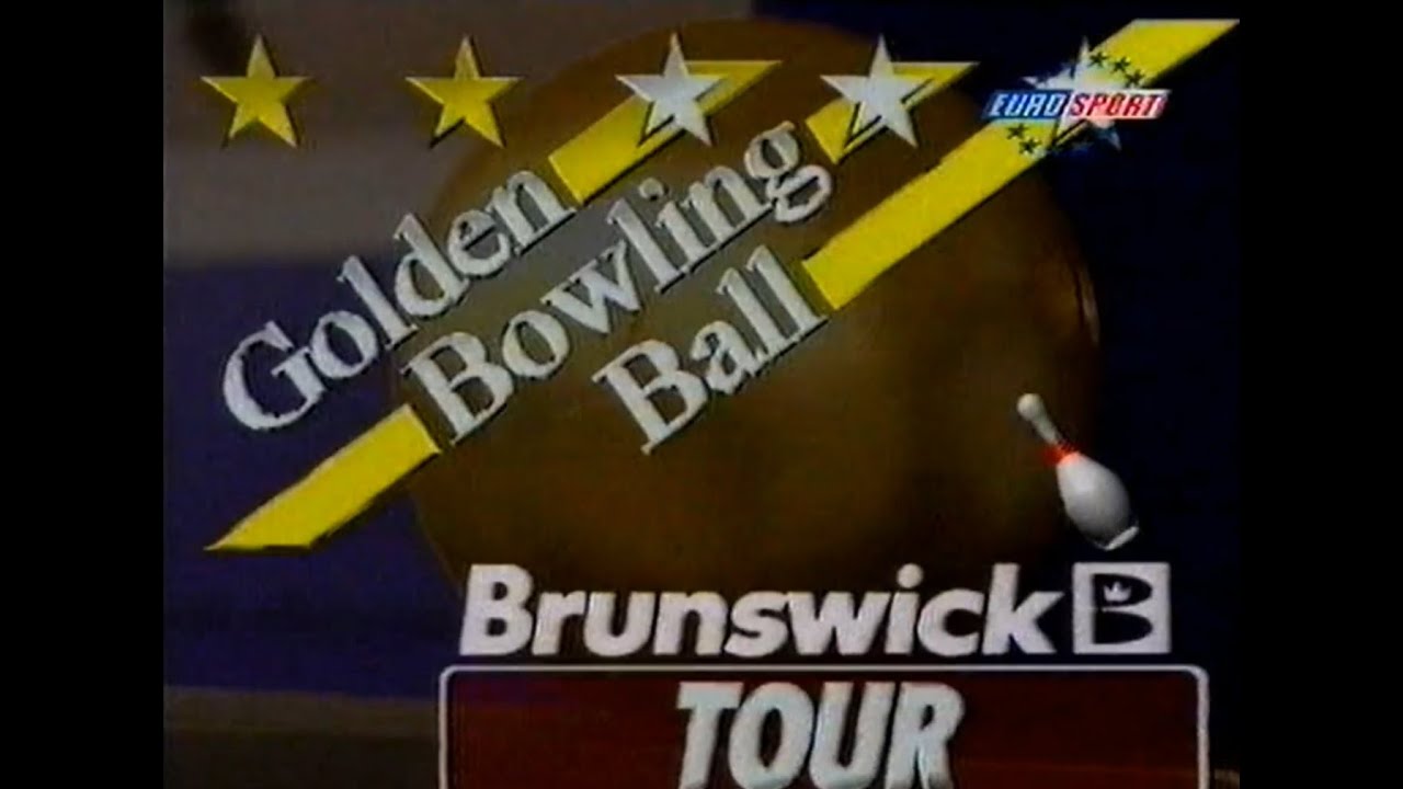 1998 Golden Bowling Ball Brunswick Tour men (GERMANY) - YouTube