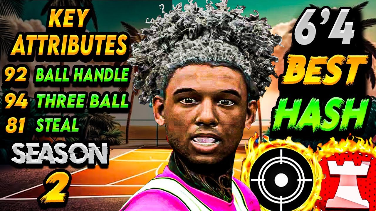 HOW TO MAKE THE BEST HASH BUILD IN SEASON 2 OF NBA 2K24 NEXT GEN - YouTube