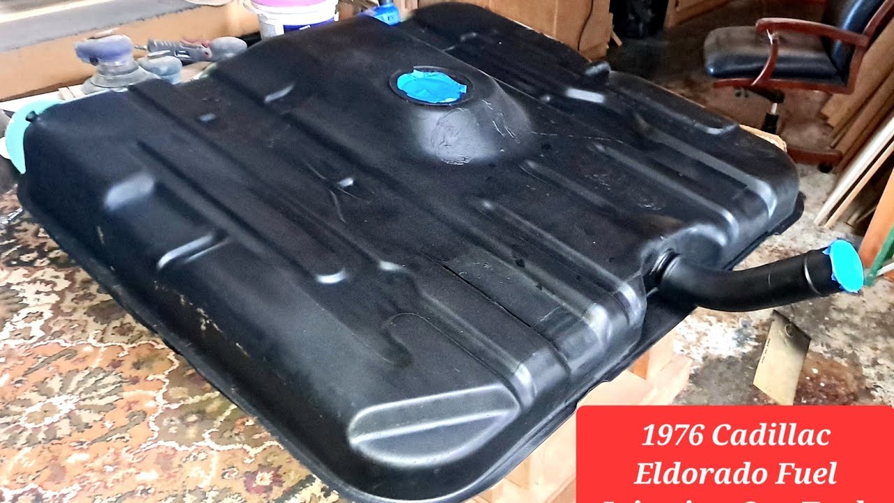 1976 CADILLAC ELDORADO FUEL INJECTION GAS TANK RESTORED - YouTube