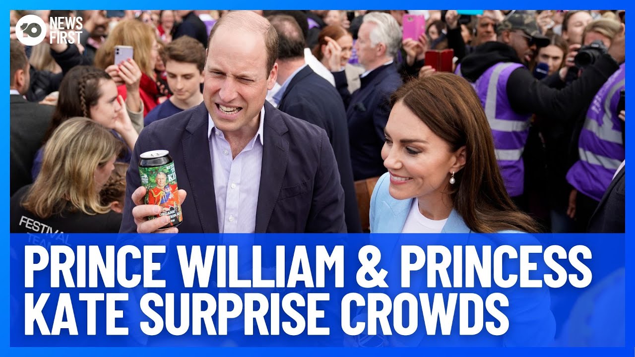 Prince William & Princess Kate Surprise Crowds Celebrating The ...