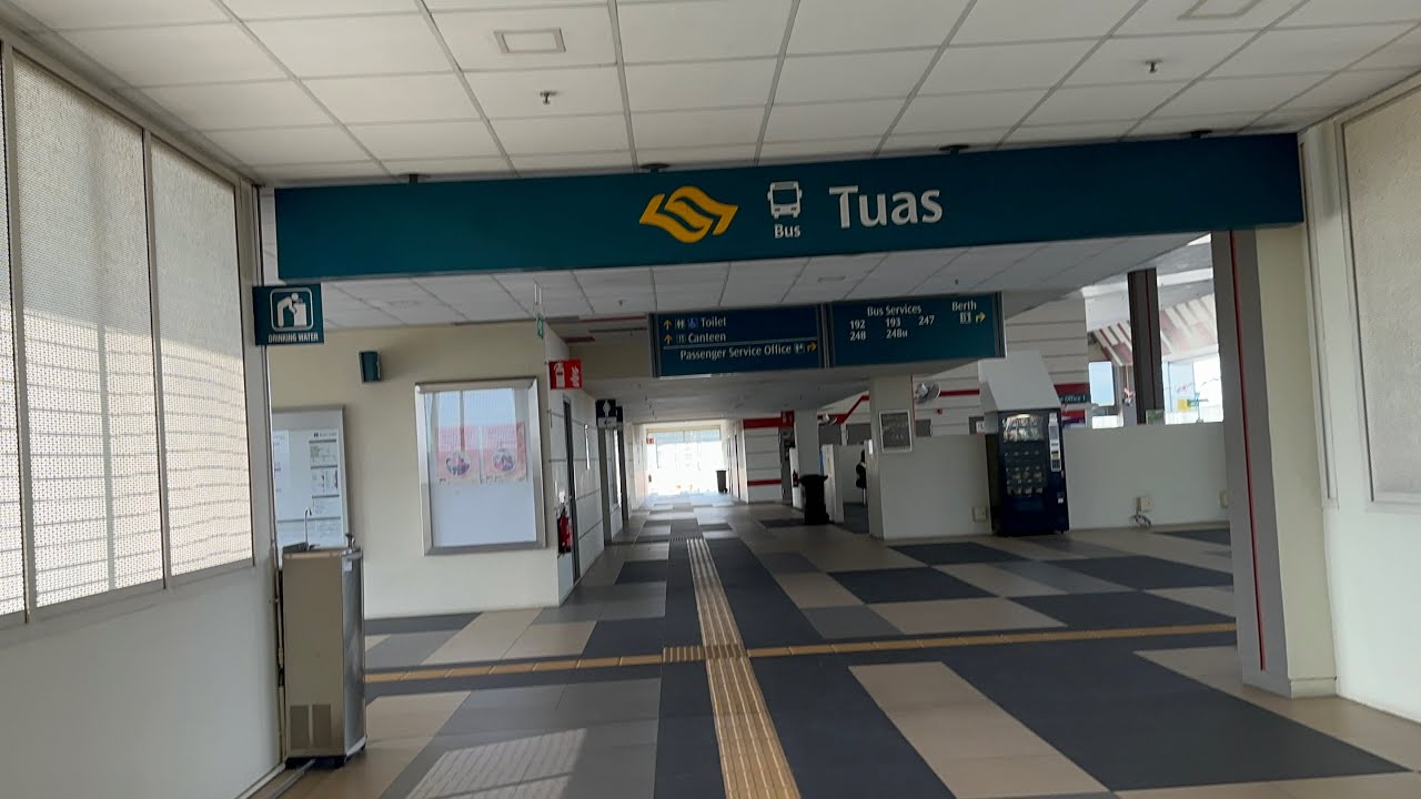 MRTravels to Tuas Bus Terminal for no reason smh - YouTube