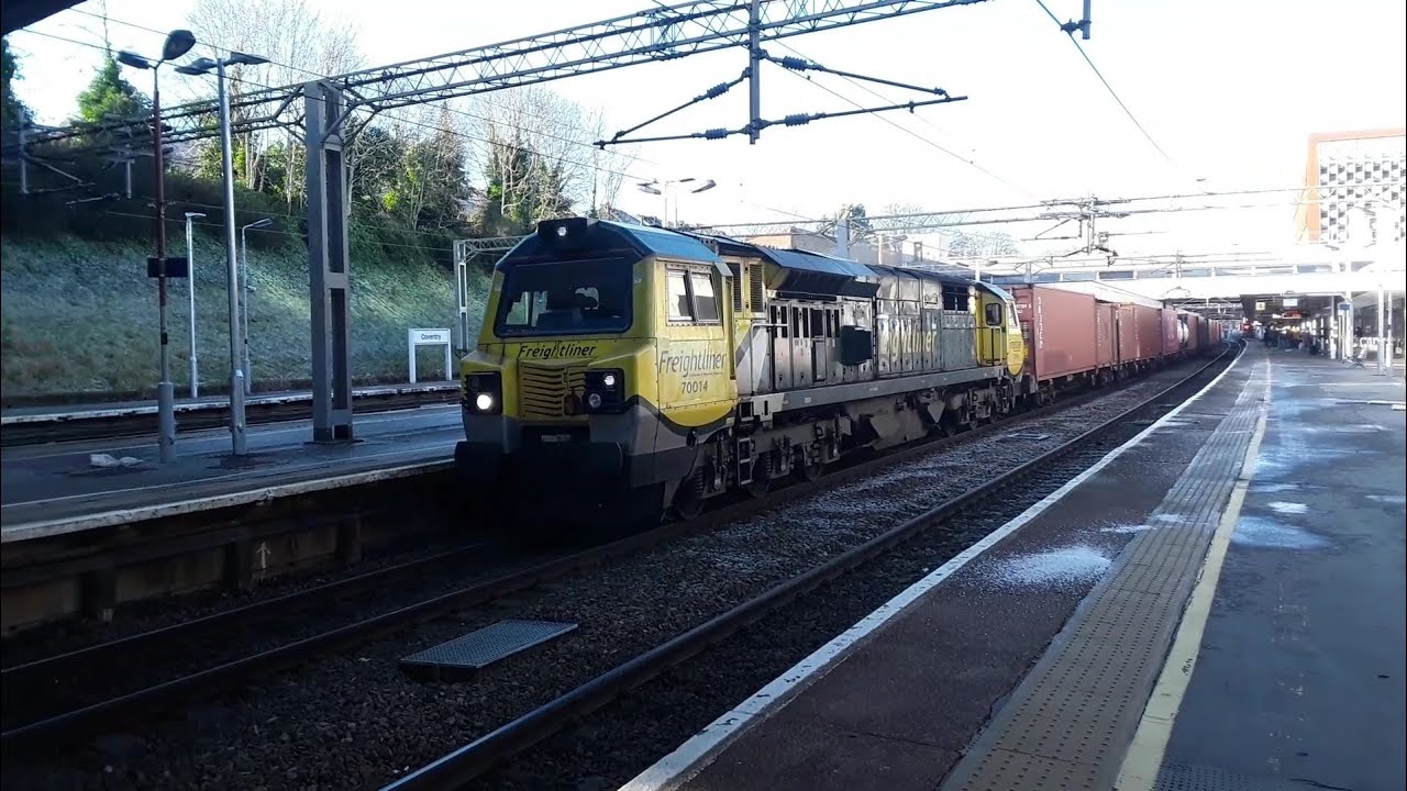 Trains at Coventry. WCML. 03/01/2025. - YouTube