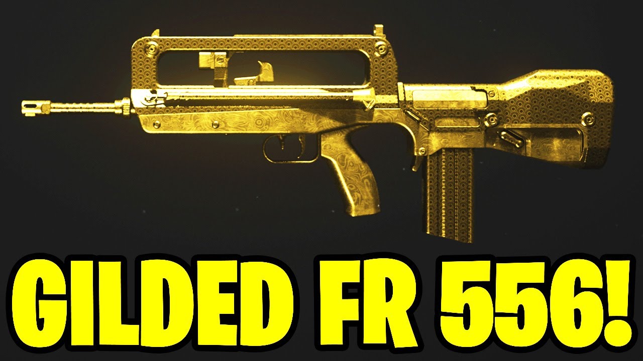 FASTEST WAY TO UNLOCK GILDED CAMO FR 556 IN COD MW3 | MW3 GILDED CAMO ...