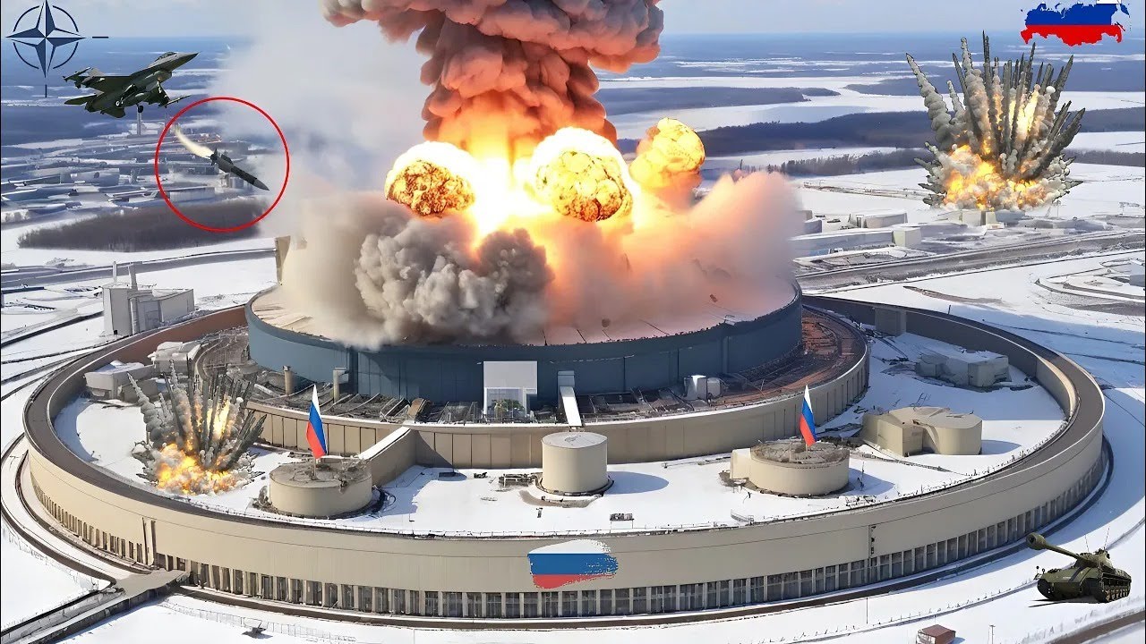 Today, December 8th! Russia's Largest Nuclear Power Plant Destroyed by ...