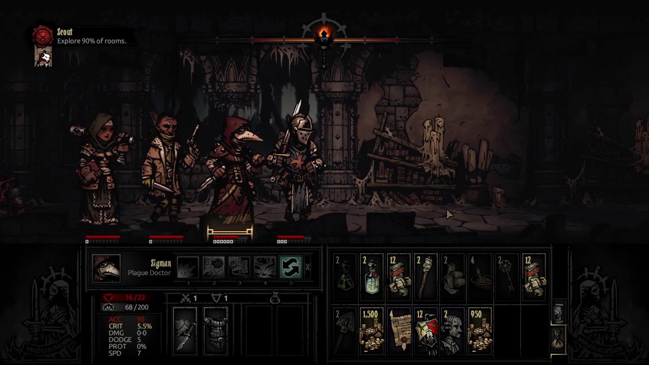 Darkest Dungeon Brigand Raider No Commentary - YouTube