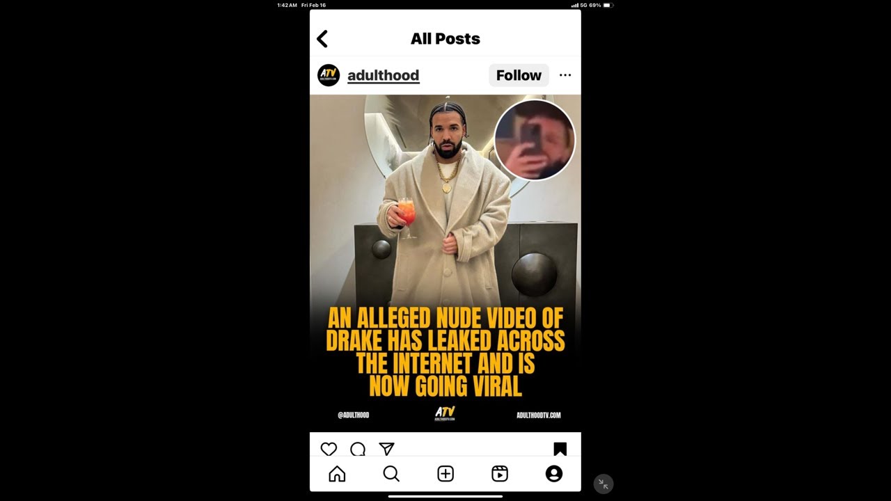 Nude Video Of Drake Leaked On The Internet Is Going Viral - YouTube