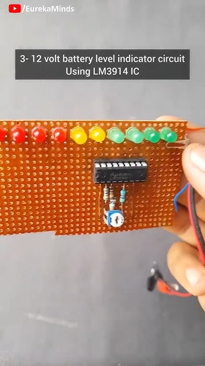 Battery level indicator | 12 volt battery charging level indicator ...