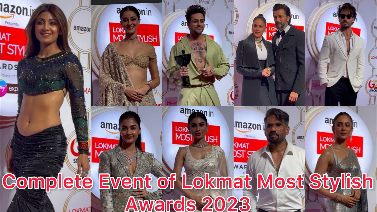 Bollywood Big Celebs Attends || Complete Event of Lokmat Most Stylish ...