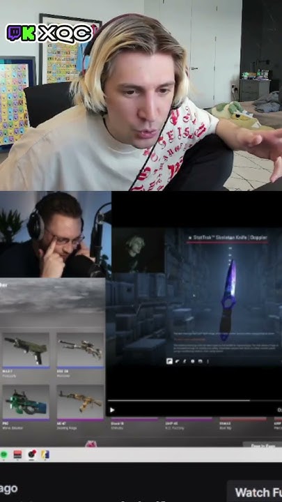 xQc reacts to OhnePixel "XQC $10k CS2 Knife Pull RIGGED" 😭 #xqc #ohnepixel #cs2 - YouTube