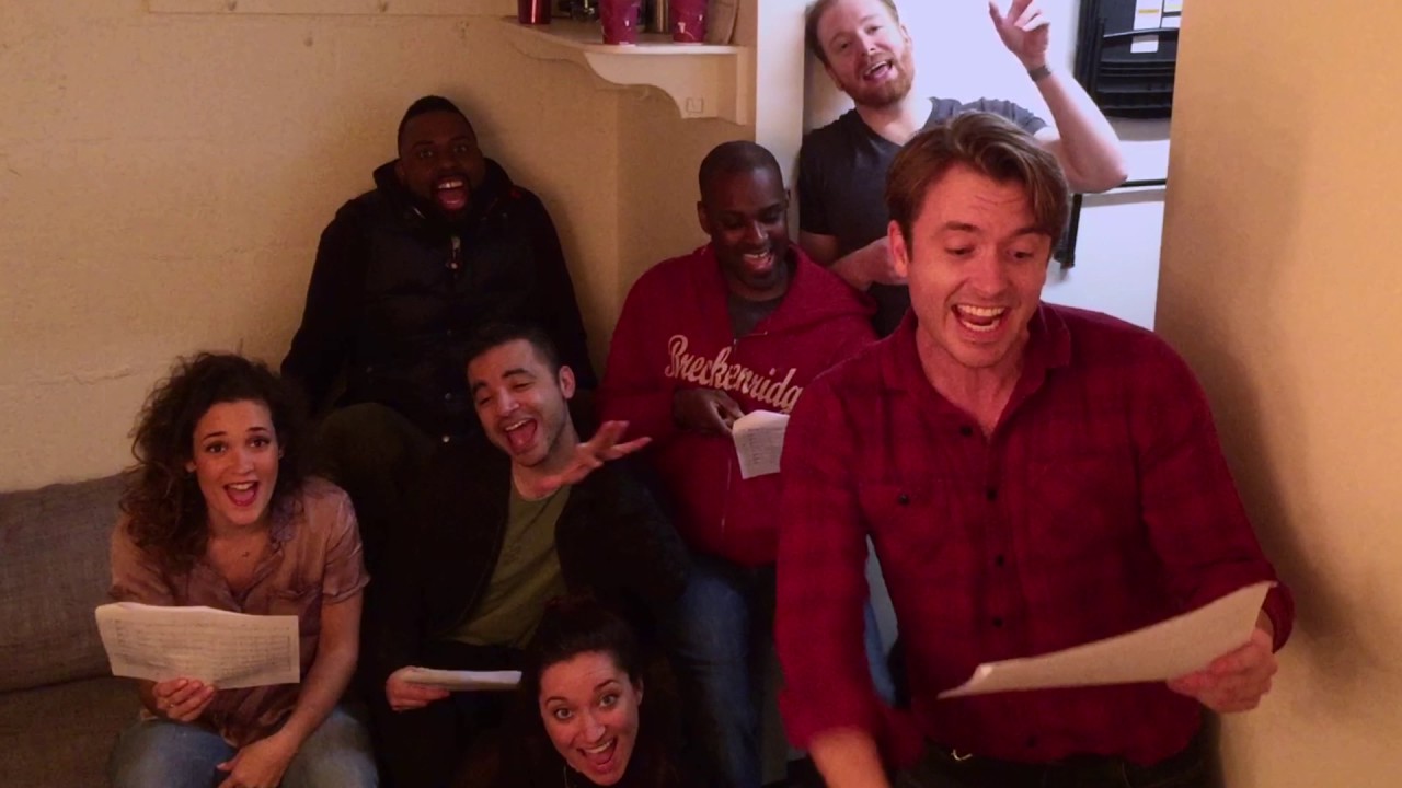 Happy Opening from the IN TRANSIT cast: DEAR EVAN HANSEN - YouTube