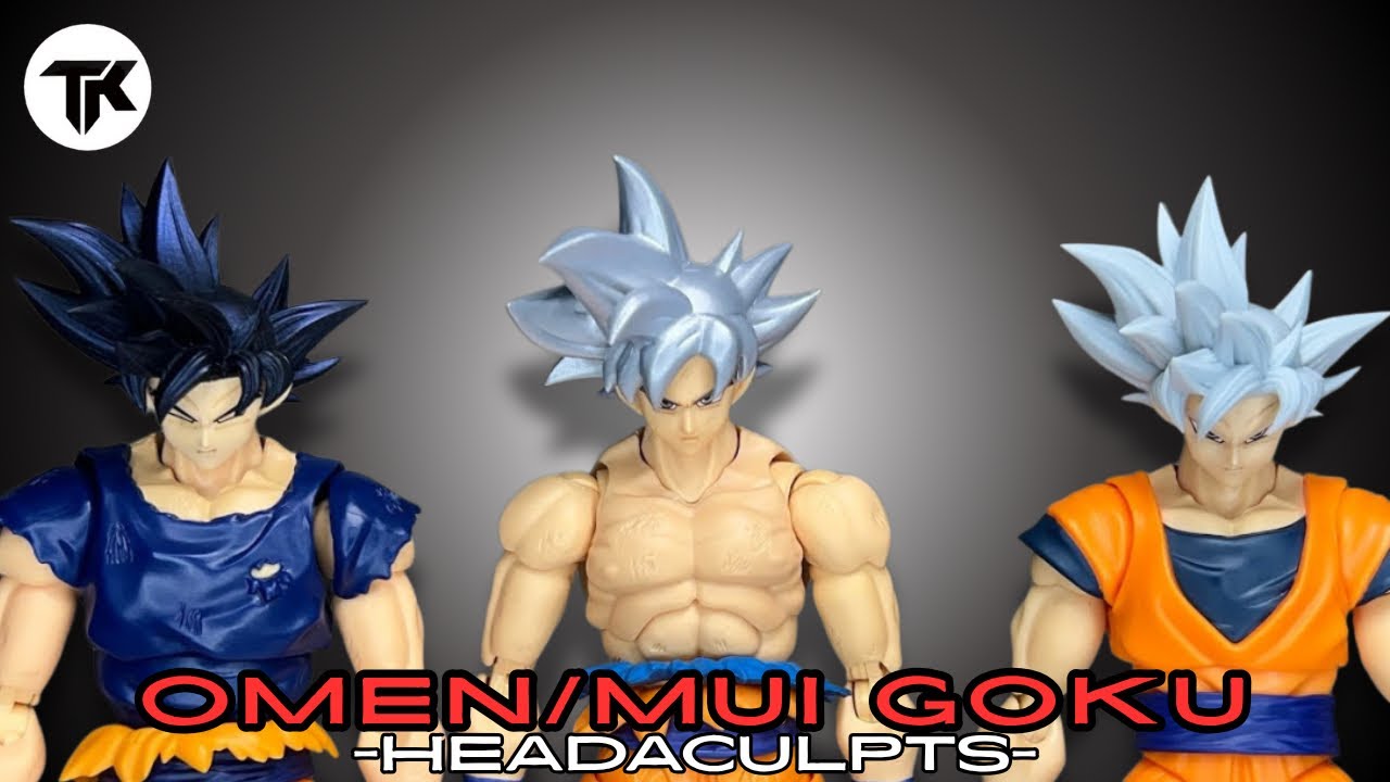 TK DIY ULTRA INSTINCT & ULTRA INSTINCT SIGN GOKU HEAD SWAP | MUI UI ...