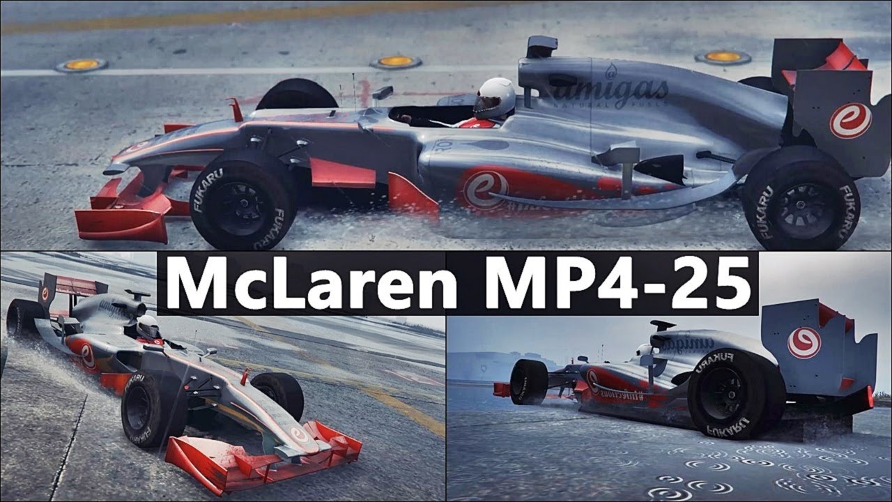 Benefactor BR8 | McLaren MP4-25 | REAL LIFE Paint Job Guide - GTA ...