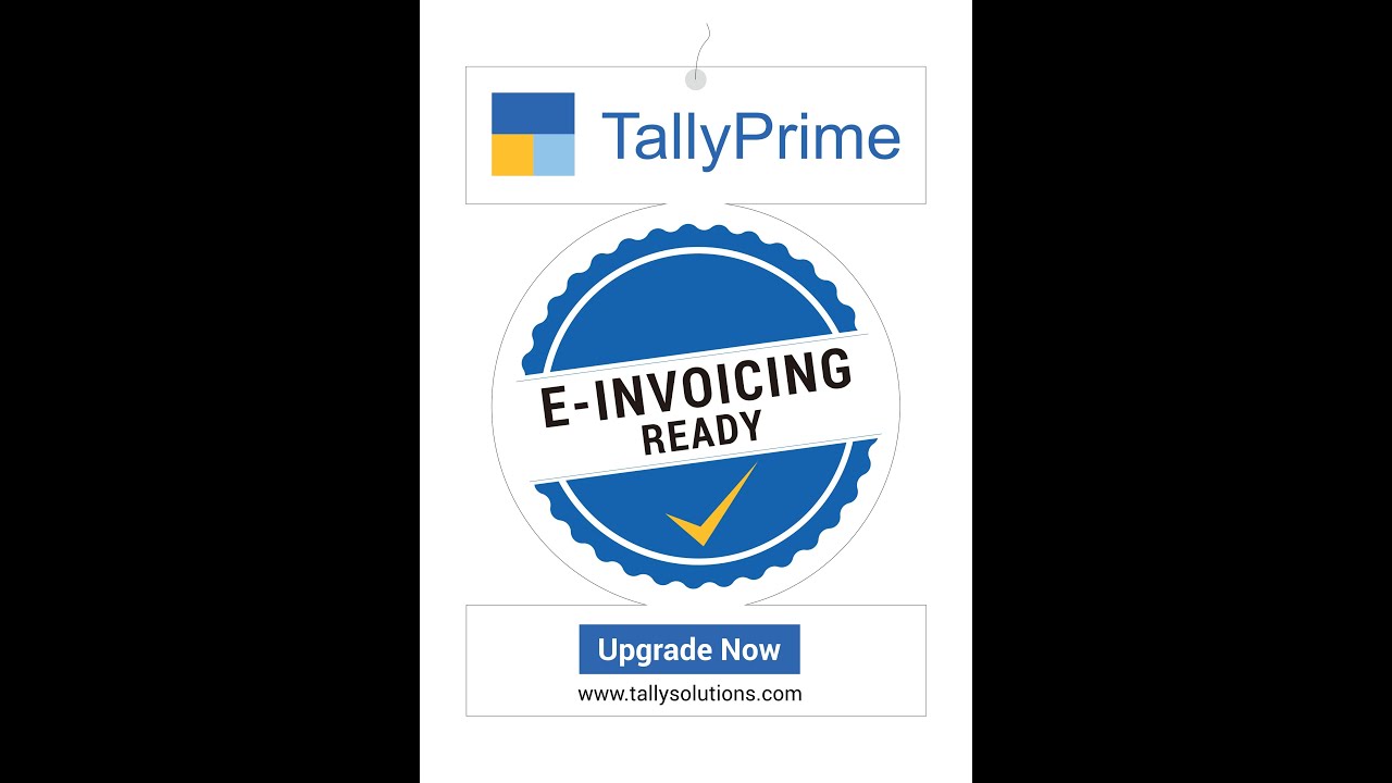 Create E invoice from Tally Prime - YouTube