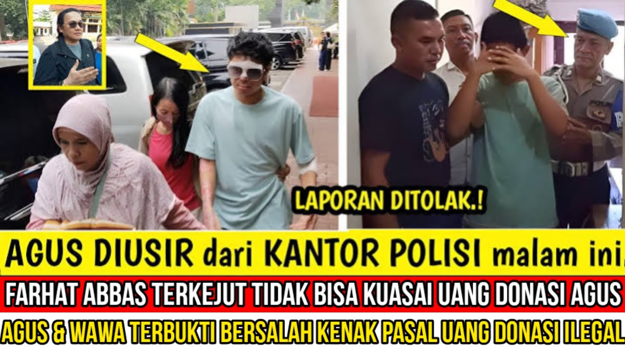 Detik2 Agus Nangis DiSeret Keluar Dari Kantor Polisi, Agus Besalah ...
