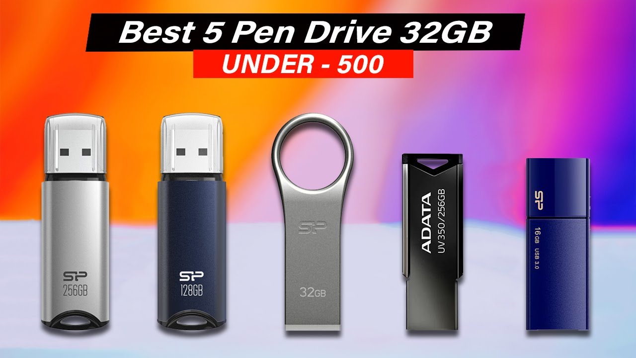 Top 5 Best Pen Drive Under 500 ⚡ 2024 ? - YouTube