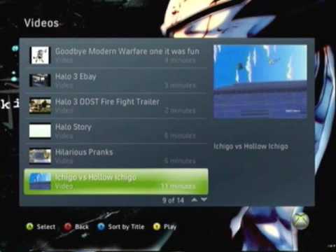 Zune and Windows media streaming with Xbox 360 - YouTube
