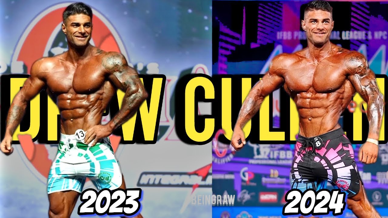 IFBB Pro Drew Cullen 2023 VS 2024 Physique Transformation - YouTube