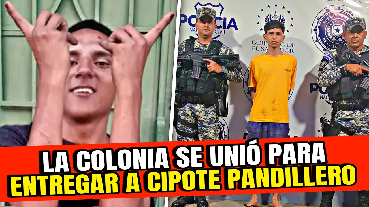 LA POBLACIÓN ENTREGO A CIPOTE PANDILLERO QUE PRETENDÍA REACTIVAR LA ...
