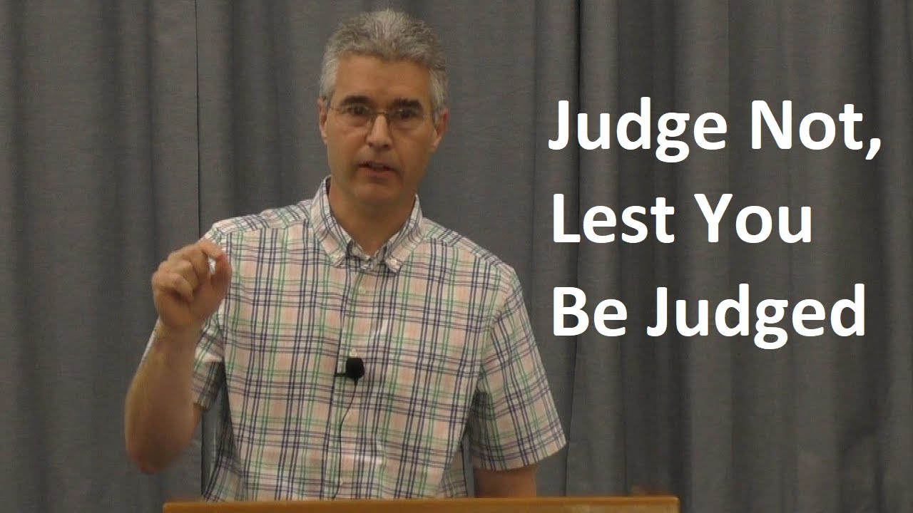 Judge Not, Lest You Be Judged - Nathan Rages - YouTube