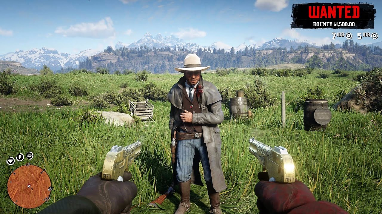RDR 2 - Arthur's EMERALD RANCH MAX BOUNTY BATTLE!! - YouTube