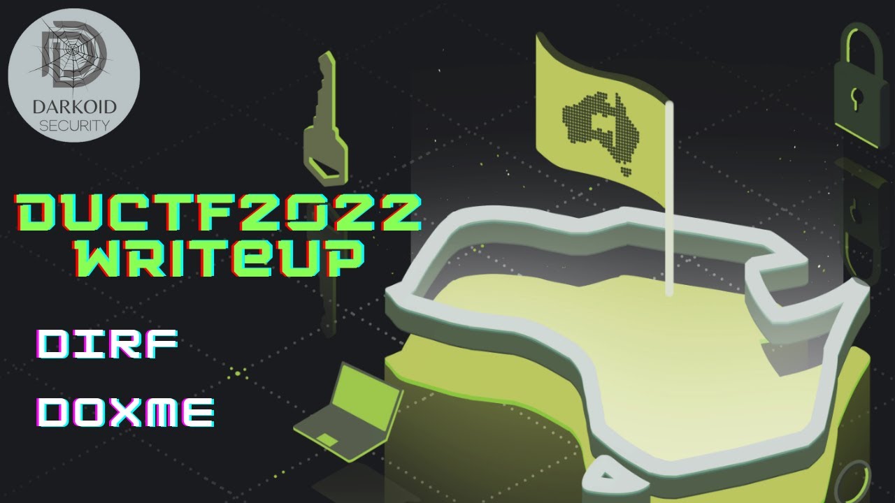 DownUnderCTF 2022 | DFIR | doxme | Writeup - YouTube