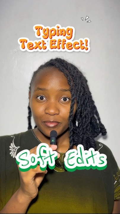 Day 10/30 of My Soft edit series🌸: How to create the typing text effect ...