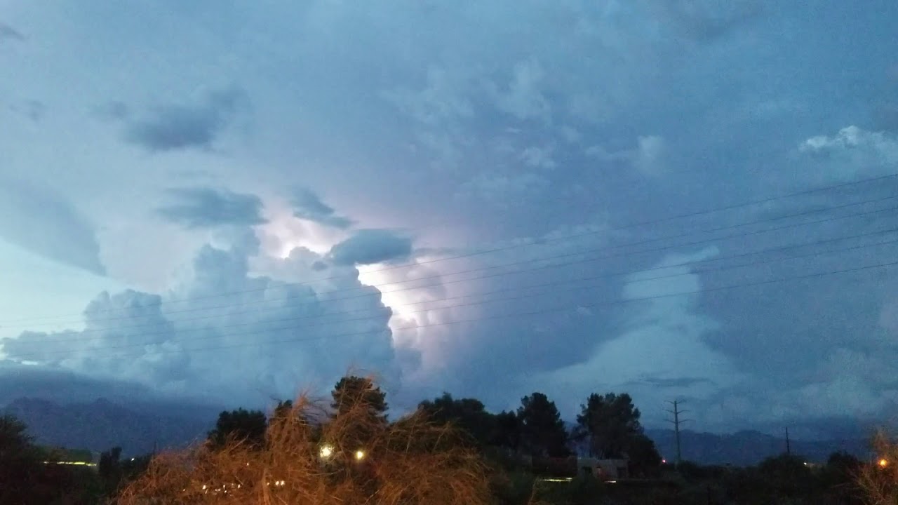 Lightning Above the Mountains! - YouTube