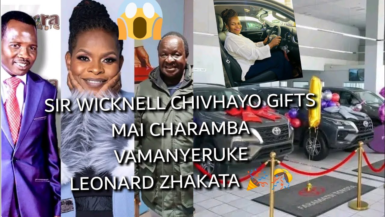 MAI CHARAMBA RECEIVE A GIFT 🚘🚗FROM SIR WICKNELL CHIVHAYO INCLUDING ...