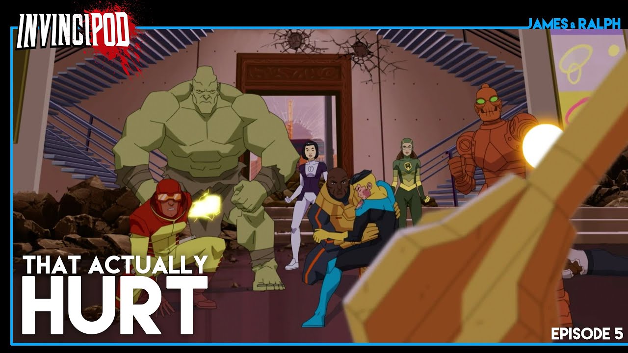"That Actually Hurt" - Invincible Episode 5 Review (Audio) - YouTube
