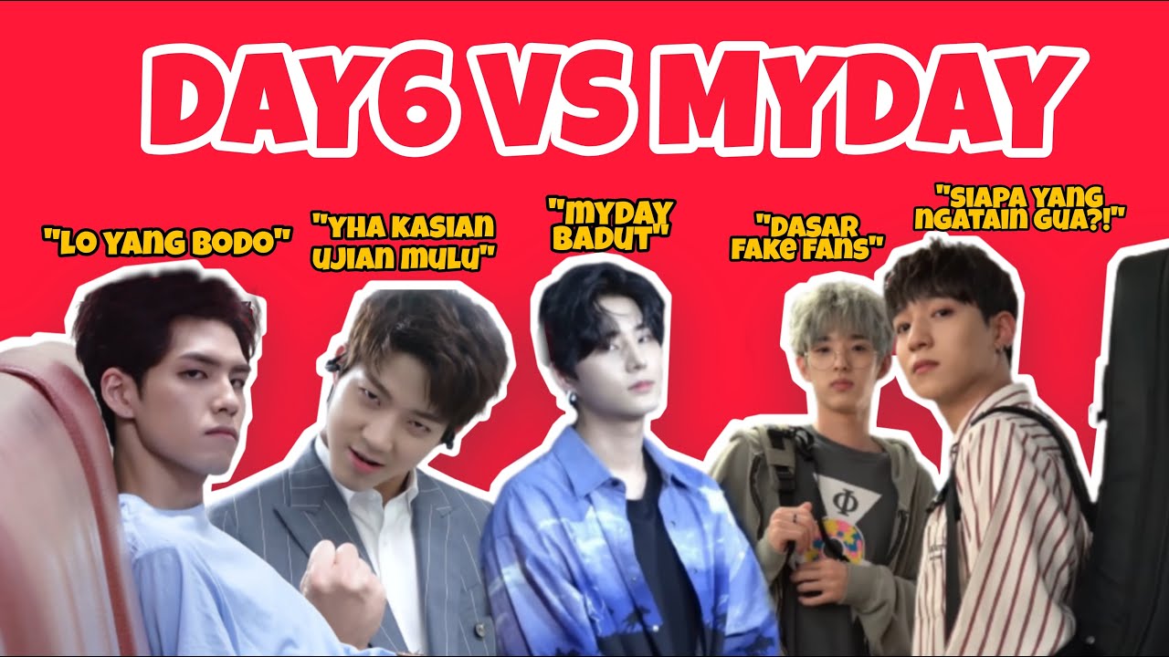 Selamat Datang di Fandomnya DAY6! | DAY6 VS MYDAY - YouTube