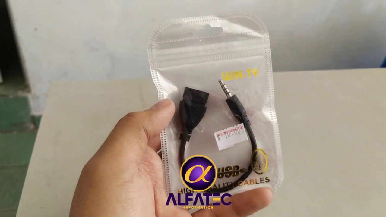 CAbo P2 x USB - AlfaTec Informática - YouTube