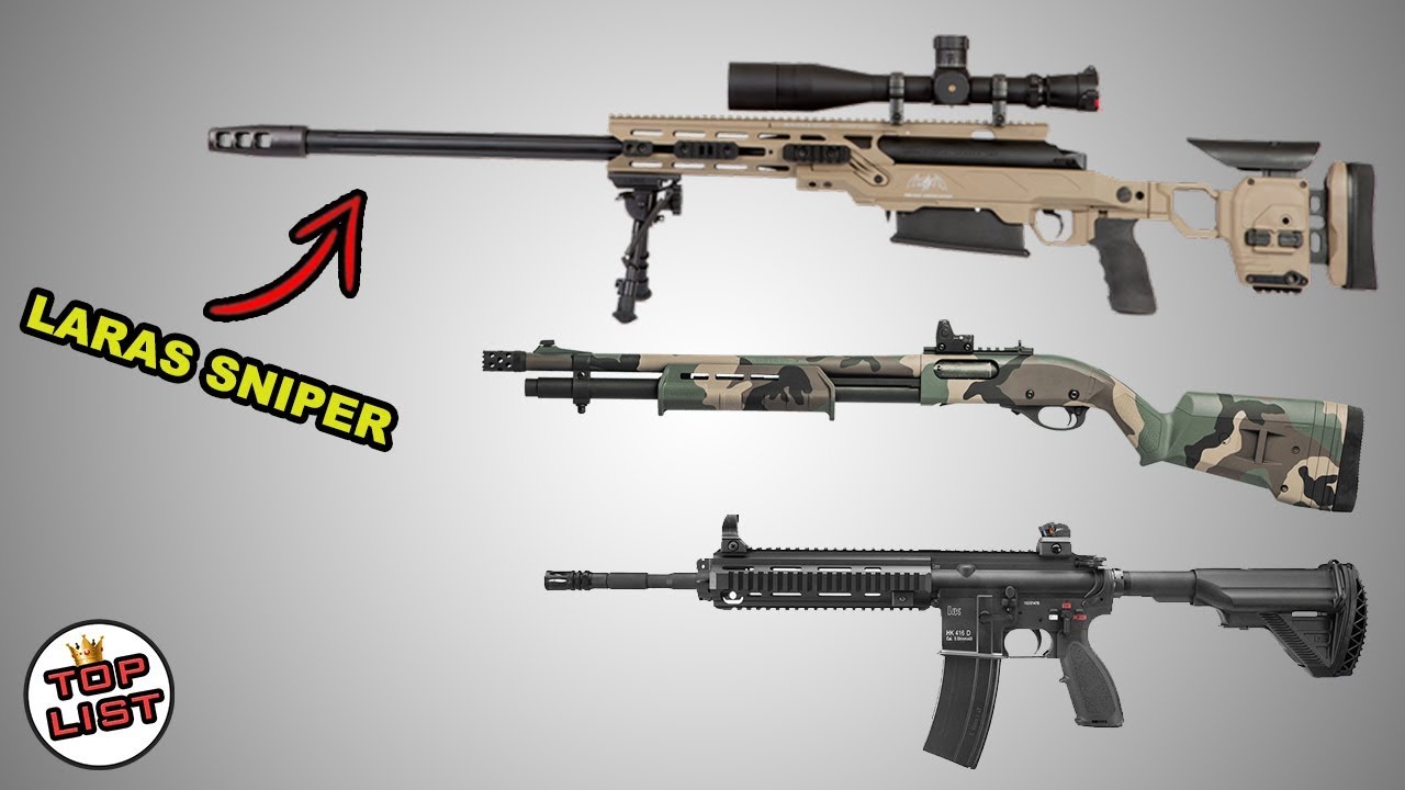 Kenapa Senapan Sniper Memiliki Laras Yang Lebih Panjang? - YouTube