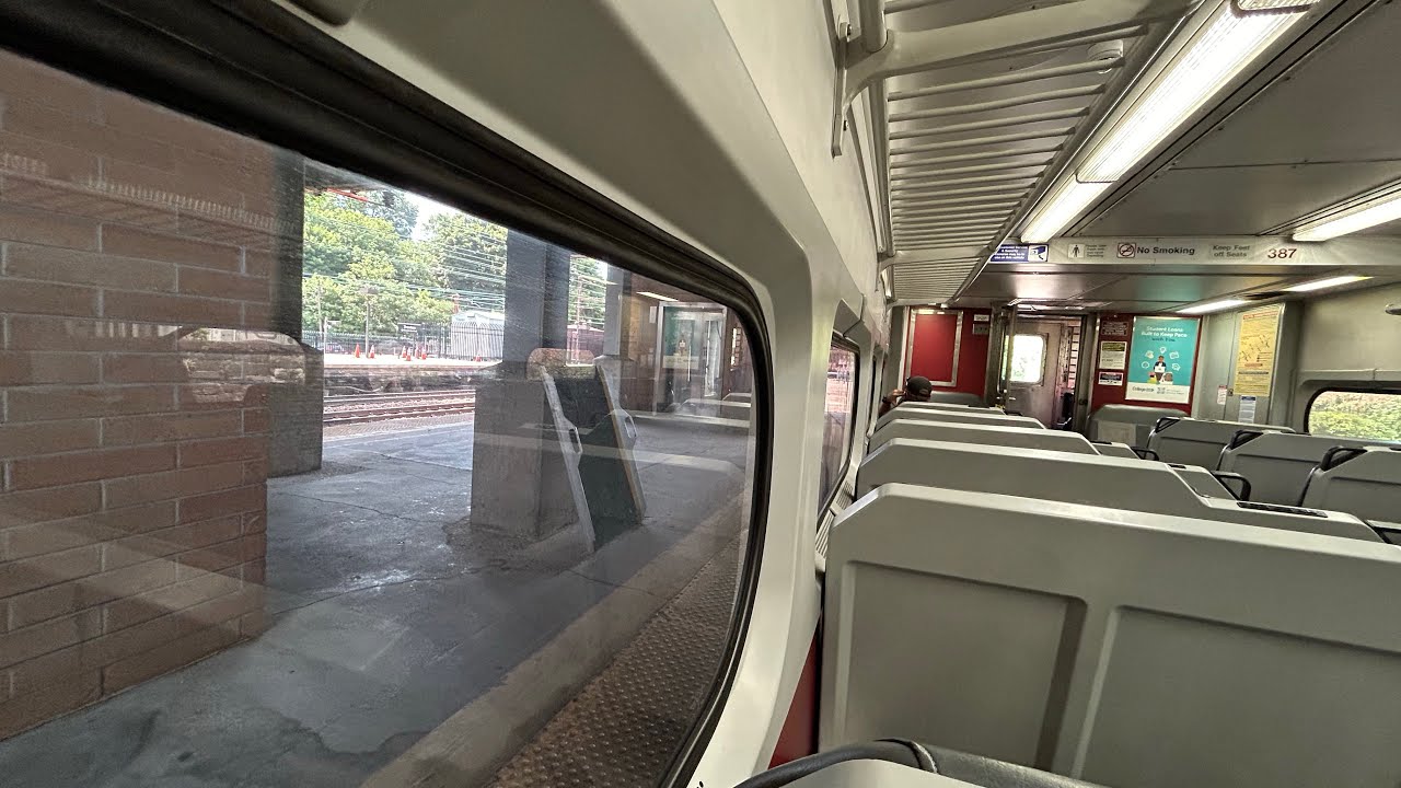 SEPTA Regional Rail: GE Silverliner IV #387 Ride From Trenton To ...