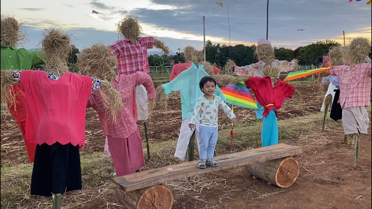 Scare screw : ขุมทรัพย์ดูหุ่นไล่กาและข้าวโพด - YouTube