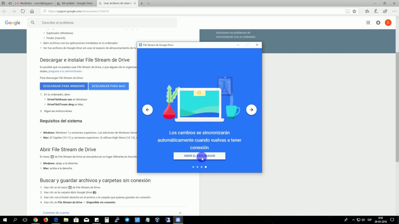 File Stream Descarga e instalación - YouTube