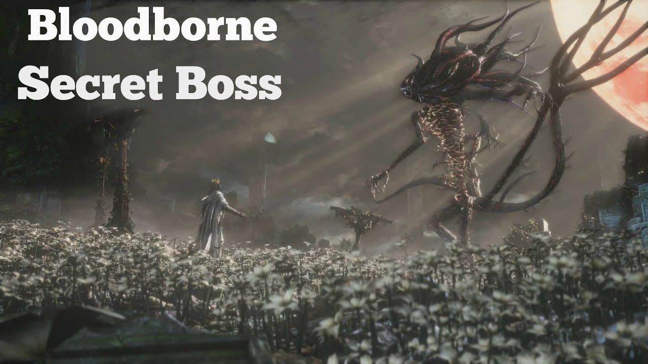 Bloodborne - Secret Final Boss - Moon Presence - YouTube